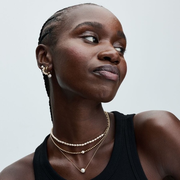 Pandora | Jewelry | Pandora Treated Freshwater Cultured Pearl Collier ...